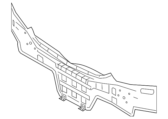 2019-2021 Genesis G70 Rear Body Panel 69100-G9100 | QuirkParts