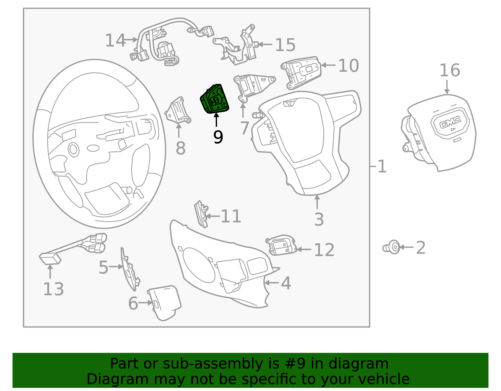 Switch 13553607 GM | GMPartsDirect.com