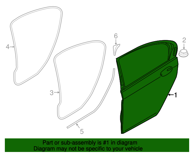 41-00-7-408-963 - Door Shell - 2017-2023 BMW | BMWPartsHub