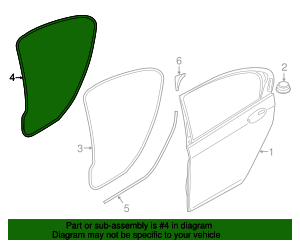 51727468732 - 2017-2023 BMW Weather-Strip On Body (51-72-7-468-732 ...