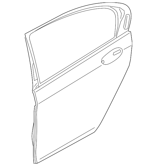 Genuine BMW 41-00-7-408-964 | Door Shell | FREE Shipping on Most Orders ...