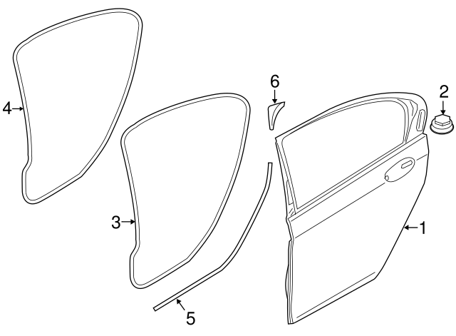 41-00-7-408-963 - Door Shell - 2017-2023 BMW | BMWPartsHub
