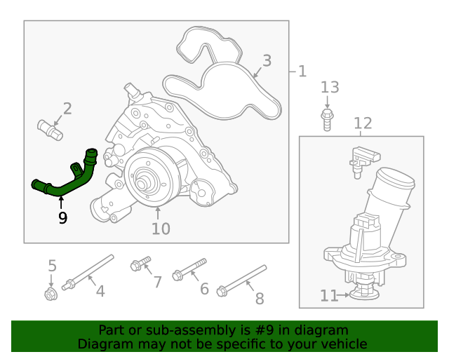 2019 Ram Pipe 4893154AB | TascaParts.com