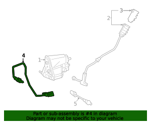 000-542-58-12-64 - Lambda Sensor Mercedes-Benz USA Parts