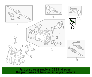 Genuine OEM Seal Kit Part# JDE8506 Fits 2018-2021 Jaguar E-Pace: Up To ...