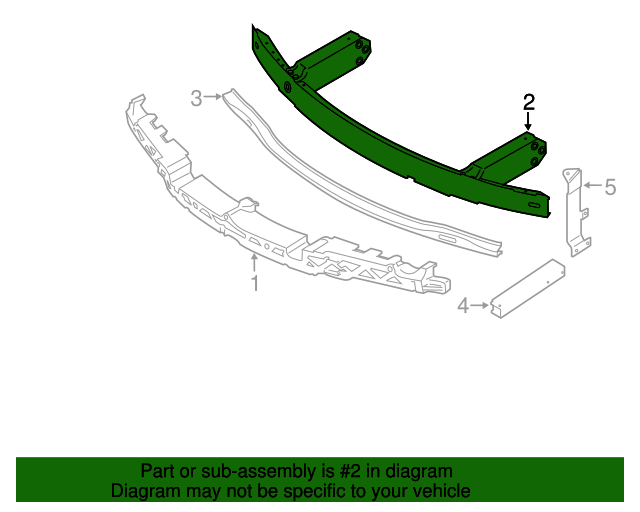 Genuine BMW 51-11-7-385-208 | Impact Bar | FREE Shipping on Most Orders ...