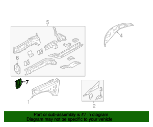 2007-2017 Mopar Rail Cover - Driver's Side (LH) 5115315AC | TascaParts.com