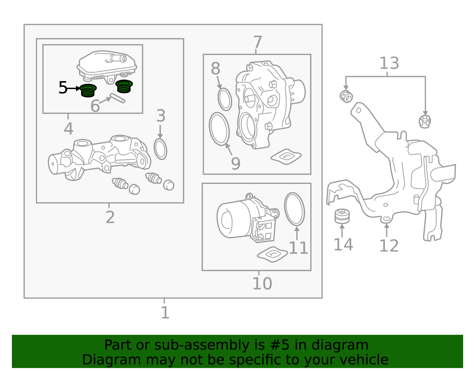 46665-S04-J01 - 2012-2025 Honda - Grommet | Genuine Honda Parts