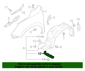 2014-2018 Subaru Forester OEM NEW 2014-2018 Subaru Forester Right ...