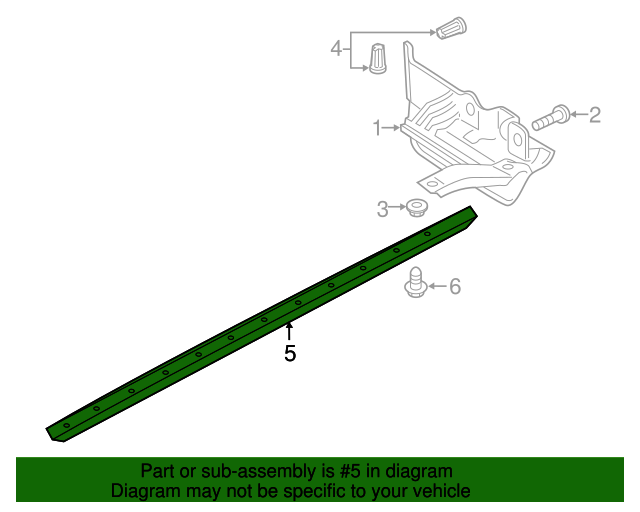 2015-2021 Volkswagen GTI Trim 5G6-853-859-B-9B9 | vwpartscente