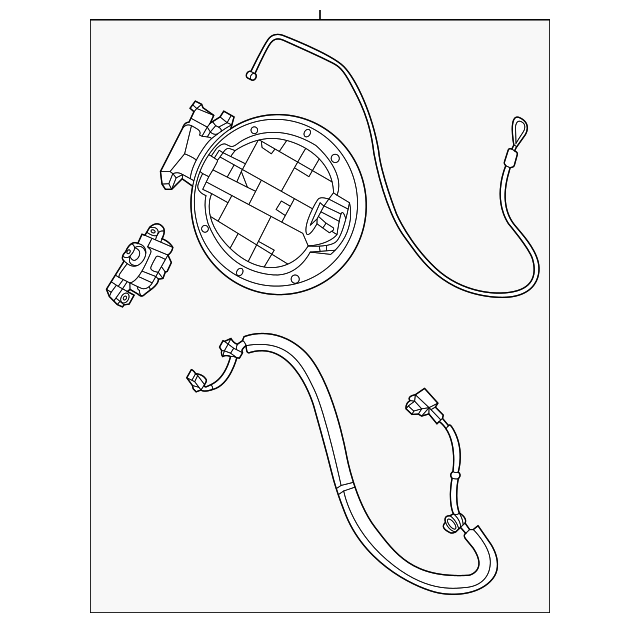 DGH9-42-420G - Fuel Pocket - 2020-2024 Mazda CX-30 | Mazda OEM Parts Outlet