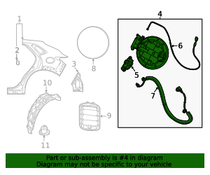 2020-2024 Mazda CX-30 Fuel Pocket DGH9-42-420G | AutoNationParts.com