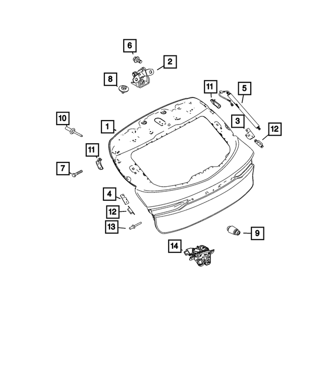 2023 Dodge Hornet Ballstud Bracket, Left 68607331AA | Mopar Estores