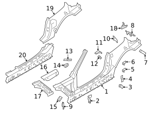 Genuine BMW 41-00-8-499-097 | Outer Uniside | FREE Shipping on Most ...