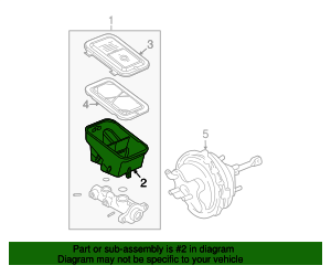 19209242 - Reservoir 1996-2005 GM | Big 3 Auto Parts