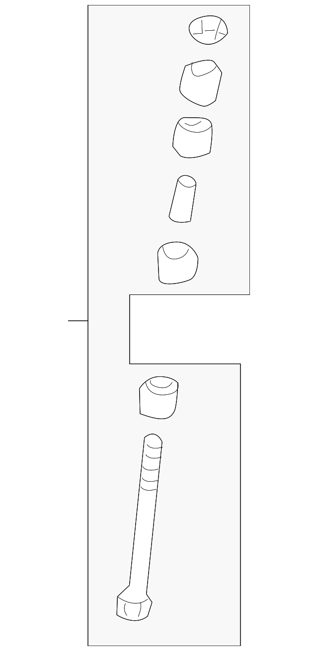 2003-2006 Mitsubishi Outlander Stabilizer Link 4056A040 | Mitsubishi ...