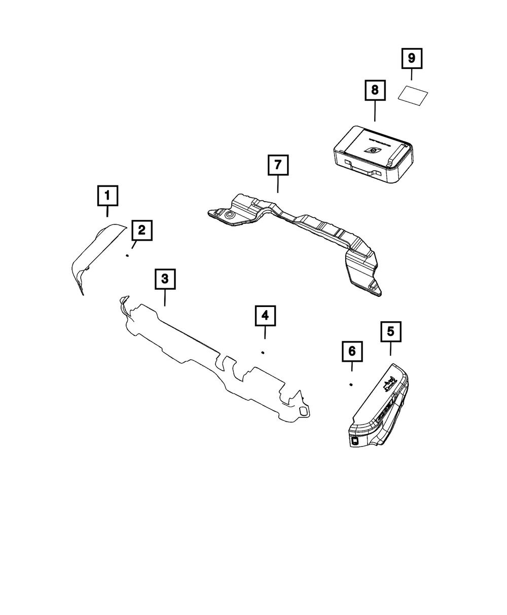 2021-2025 Jeep Wrangler Side Trim Panel 6RX92TX7AD | Miracle Mopar