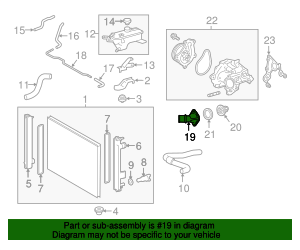 2015-2021 Lexus NX300h Water Inlet 16321-36060 | OEM Parts Online