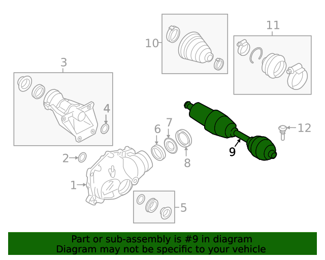 31608682367 - 2019-2024 BMW Axle Assembly (31-60-8-682-367) | BMW of ...