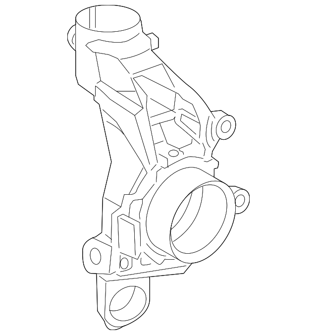 Genuine OEM Knuckle Part# LR006962 Fits 2008-2015 Land Rover LR2: Up To ...