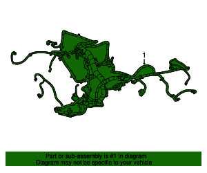 2012-2014 GM Engine Wiring Harness 22899876 | TascaParts.com