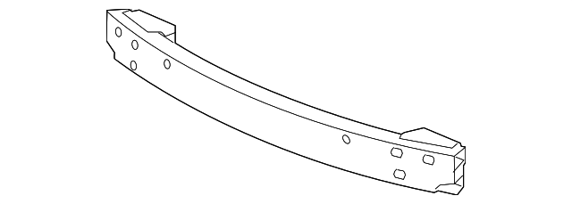 2013-2017 GM Rear Bumper Impact Bar 22816823 GM | GMPartsDirect.com