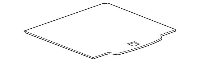 2013-2019 Cadillac XTS Black Diamond Rear Compartment Floor Panel Trim ...