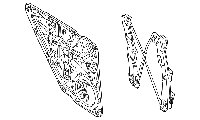 2011-2018 Porsche Cayenne Window Regulator 958-839-462 | Sunset Porsche ...