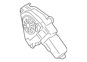 2011-2018 Porsche Cayenne Window Motor 958-624-811-00 | OEM Parts Online