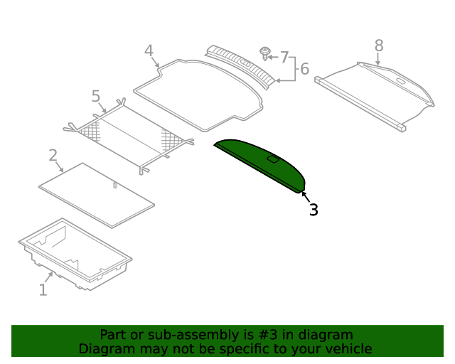 2019-2020 Hyundai Santa Fe Rear Cover 85750-S2200-SST | OEM Parts Online