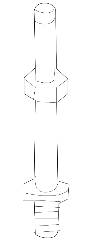 2009-2015 Acura Engine Cover Stud 90015-RBC-J00 | Acura Parts World