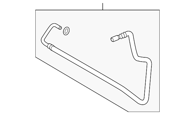2005-2016 Land Rover Power Steering Return Hose LR057262 ...