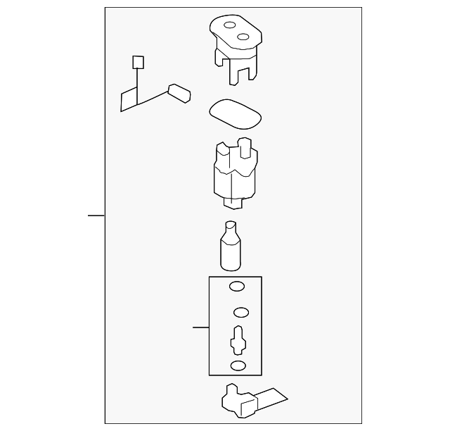 2009-2012 Hyundai Genesis Fuel Pump Assembly 31110-3M100 | QuirkParts