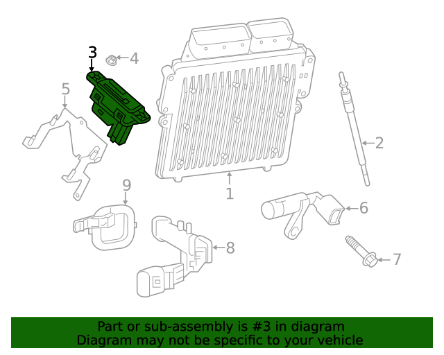 Genuine OEM Module Part# LR084644 Fits 2020-2021 Land Rover Range Rover ...