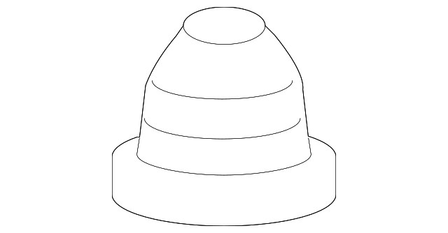 2010-2024 Toyota 4Runner Rocker Molding Clip 75867-35010 | Toyota Parts ...