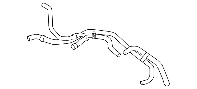 2007-2010 Audi Q7 Water Hose Assembly 7L0-121-156-F | Audi USA Parts