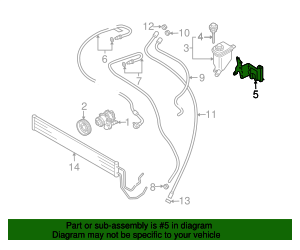 Genuine Porsche Mount Bracket for 2003-2006 Porsche Cayenne | OEM Part ...