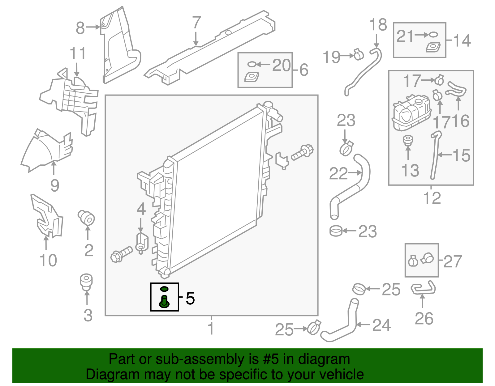 2017-2024 Nissan Armada Expansion Plug 21440-1LA0A | OEM Parts Online