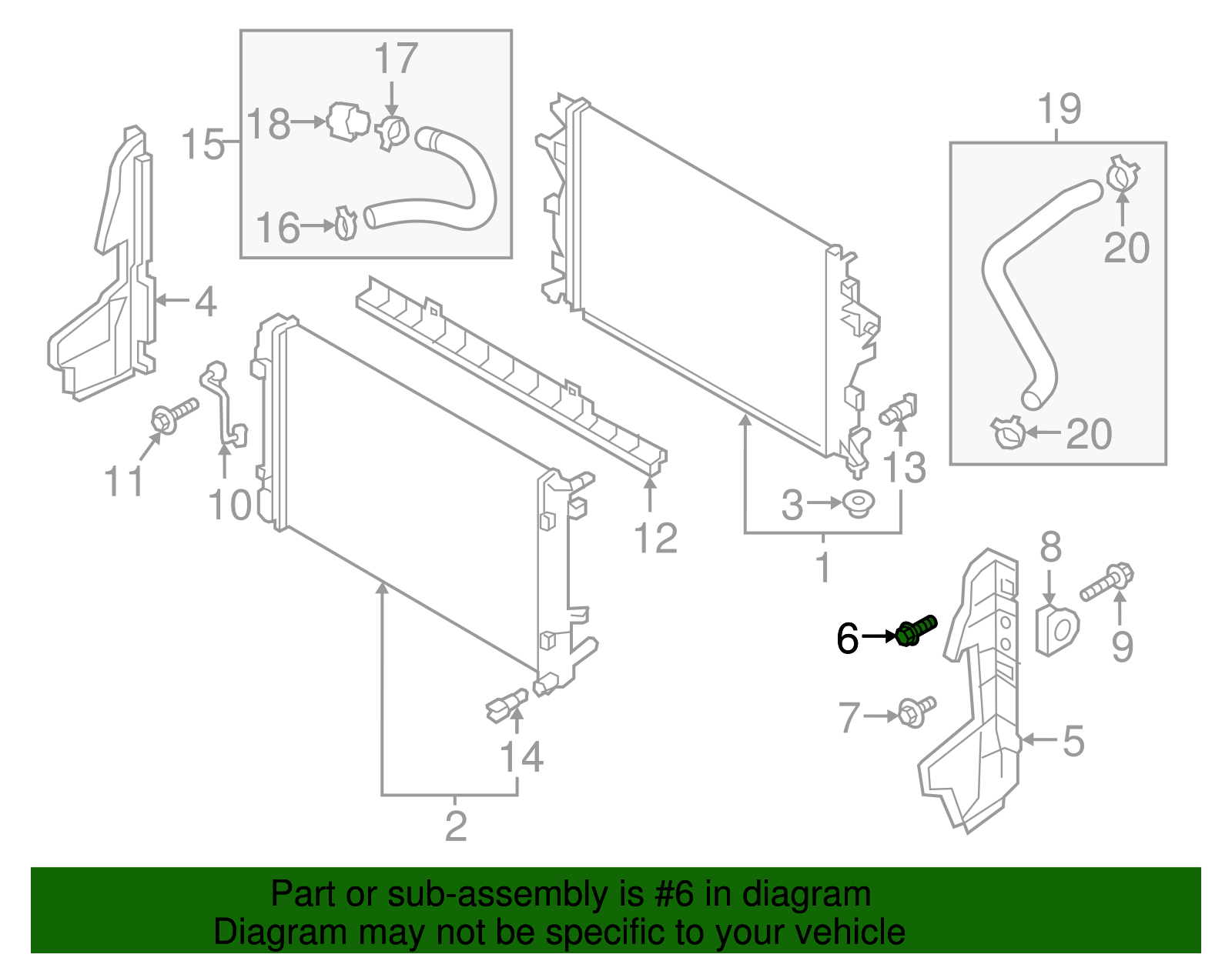 12442-06207B - Side Bracket Retainer Screw 2010-2024 Kia | Kia.Parts Store