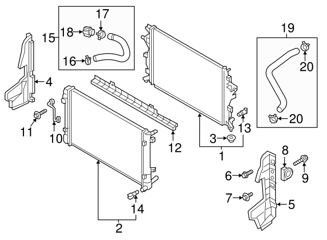 14206-08250B - Under Cover Retainer Clip 2015-2024 Kia | Kia.Parts Store