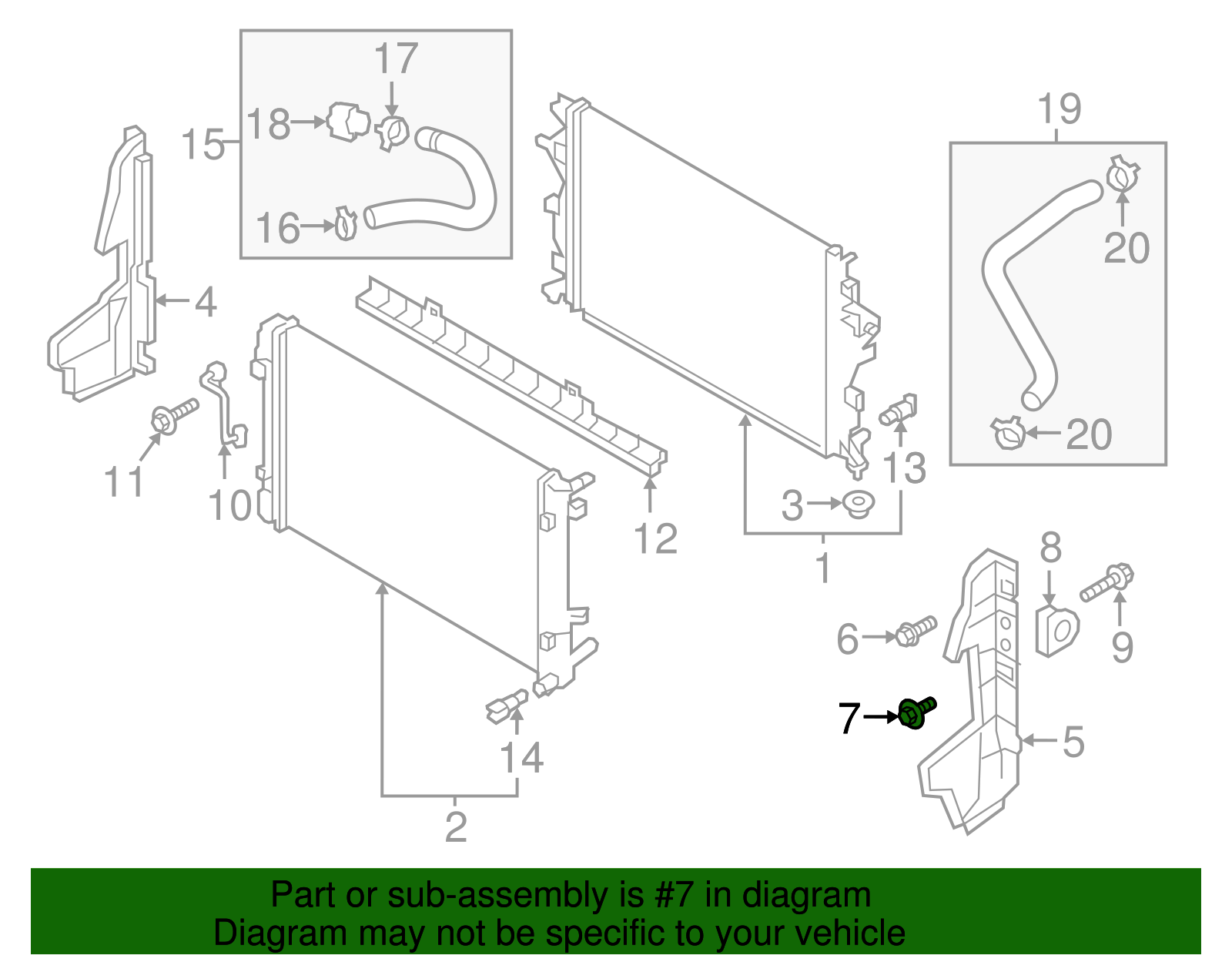 14206-08250B - Engine Oil Drain Plug Access Cover Clip 2015-2025 Kia ...