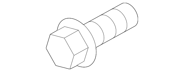 2015-2018 Audi Lock & Switch Bolt WHT-006-927 | Audi OEM Parts Guy