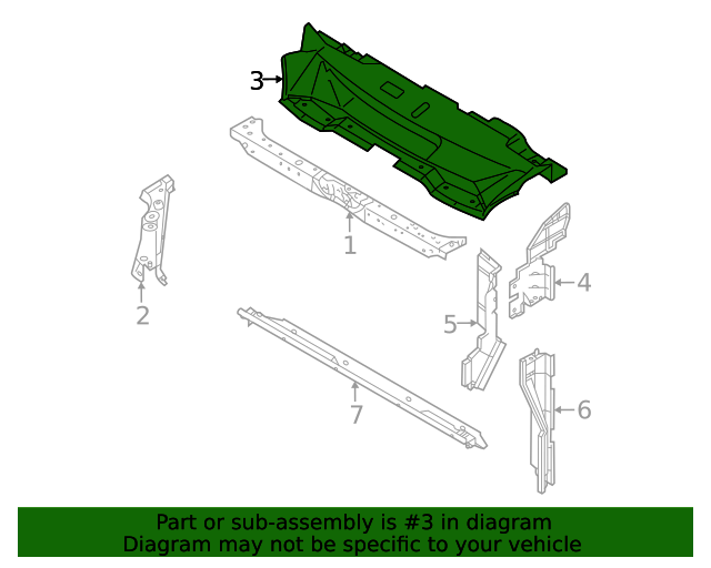 2022-2024 Mitsubishi Sight Shield 7450B233 | Mitsubishi Parts Warehouse ...