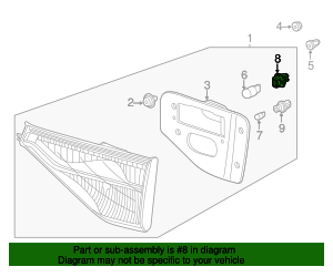 1997-2017 Honda Socket 33304-S30-003 | OEM Parts Online