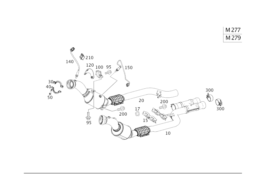 003-990-05-03 - Screw W Washer Assembly 2015-2020 Mercedes-Benz ...