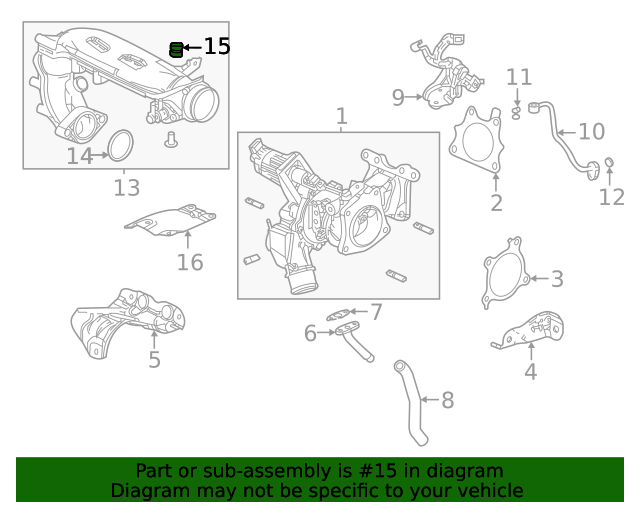 17212-5K8-000 - Joint Assembly Mount Bushing 2018-2024 Honda | Honda ...