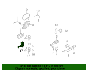 BDH780070 - Door Check - 2005-2016 Land-Rover | Land Rover Parts Now