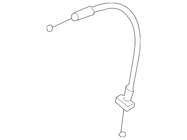 Genuine OEM Release Cable Part# FQZ500073 Fits 2005-2016 Land Rover: Up ...