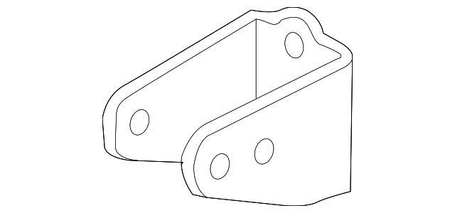 2003-2006 Pontiac Vibe Bracket 88969067 | QuirkParts