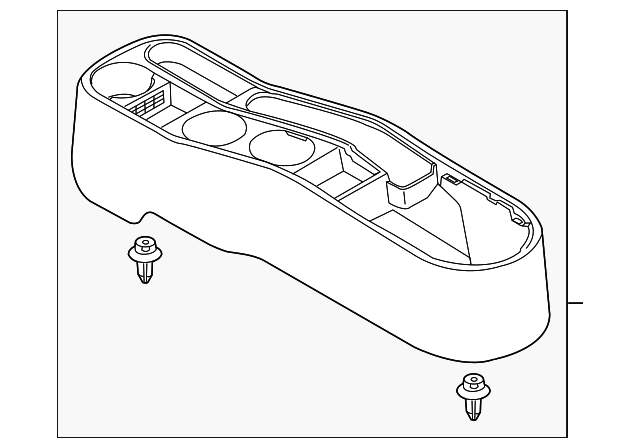 2011-2014 Mazda 2 Console DR61-64-420A-02 | RealMazdaParts.com